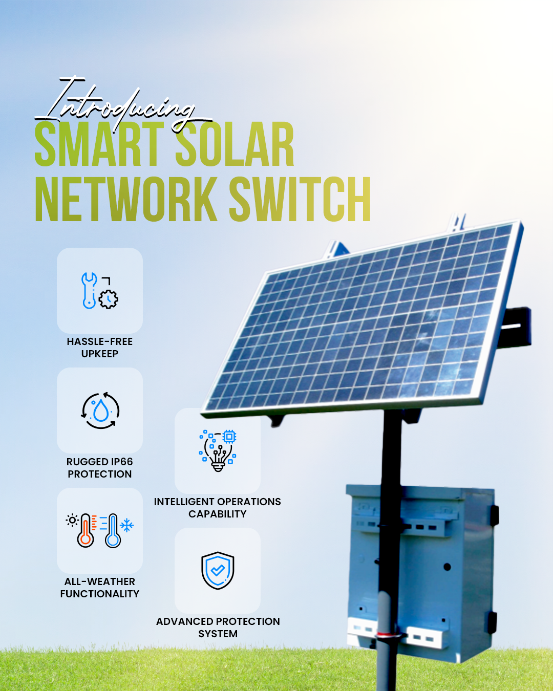 Smart Solar Power Solution for Telecom and Security | Rasnal